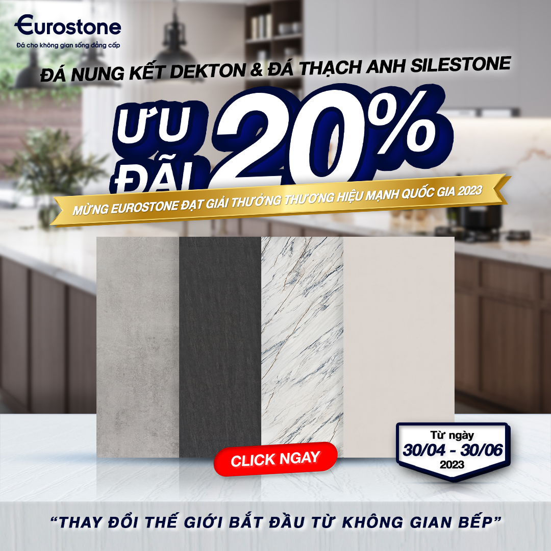 Đá Nhân Tạo Gốc Thạch Anh Cao Cấp Silestone - Eurostone